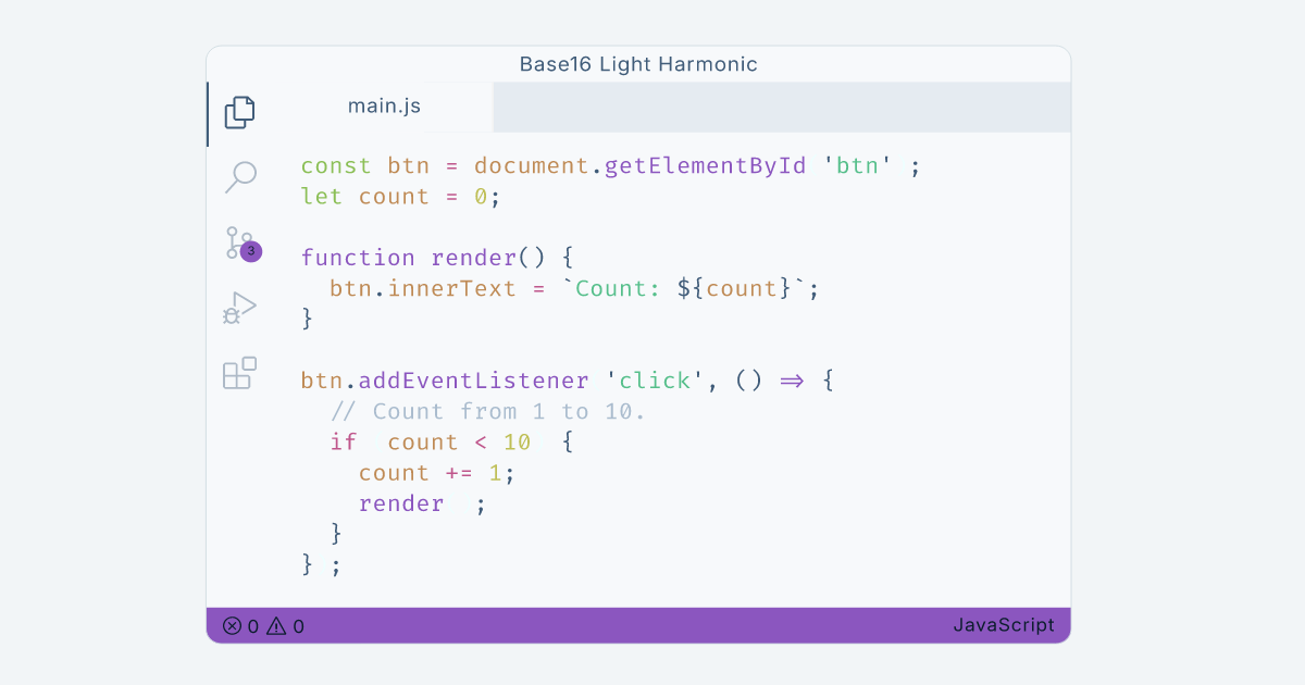 Base16 Themes by AndrsDC | VS Code Themes