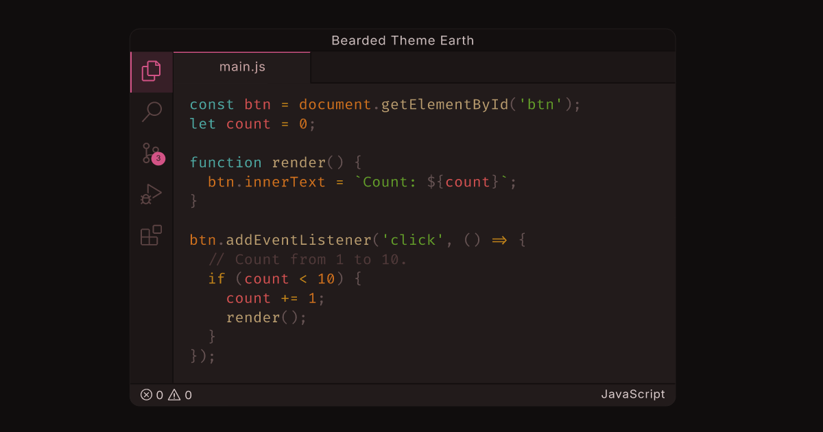 Bearded Theme by BeardedBear | VS Code Themes