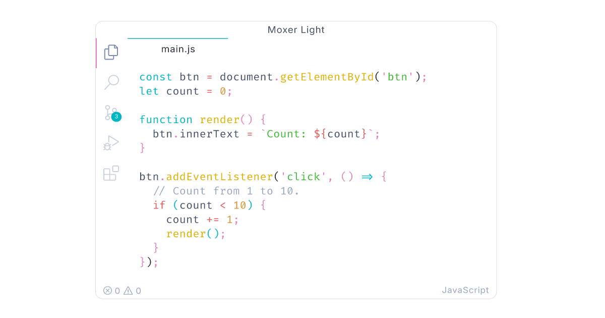 Moxer Theme by Material Theme | VS Code Themes