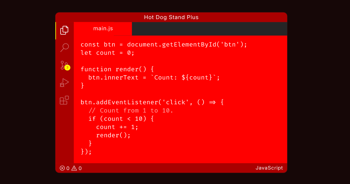 Hot Dog Stand Plus by HOTDOG-STAND-PLUS | VS Code Themes