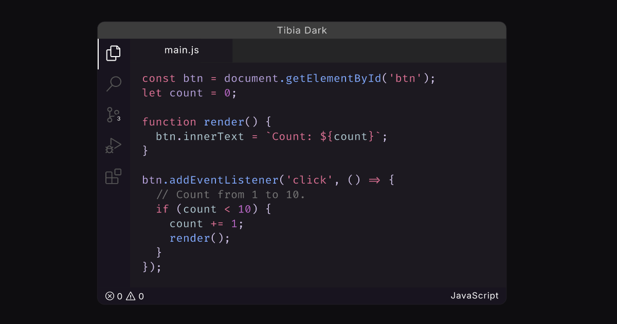 Omni Dark-Soft Theme for VS Code by Medri | VS Code Themes