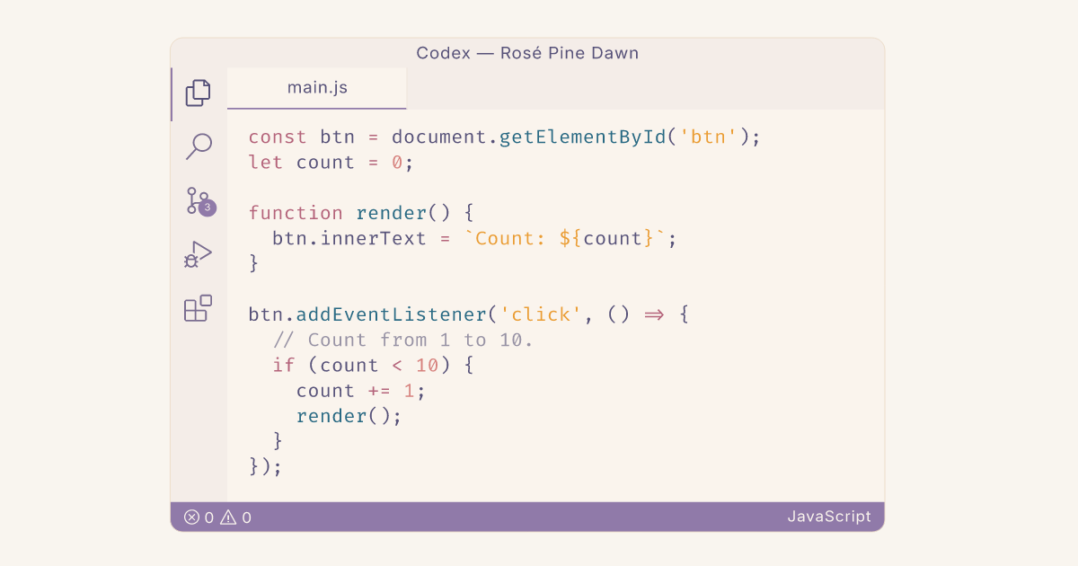 Codex Theme Collection by Xuan | VS Code Themes