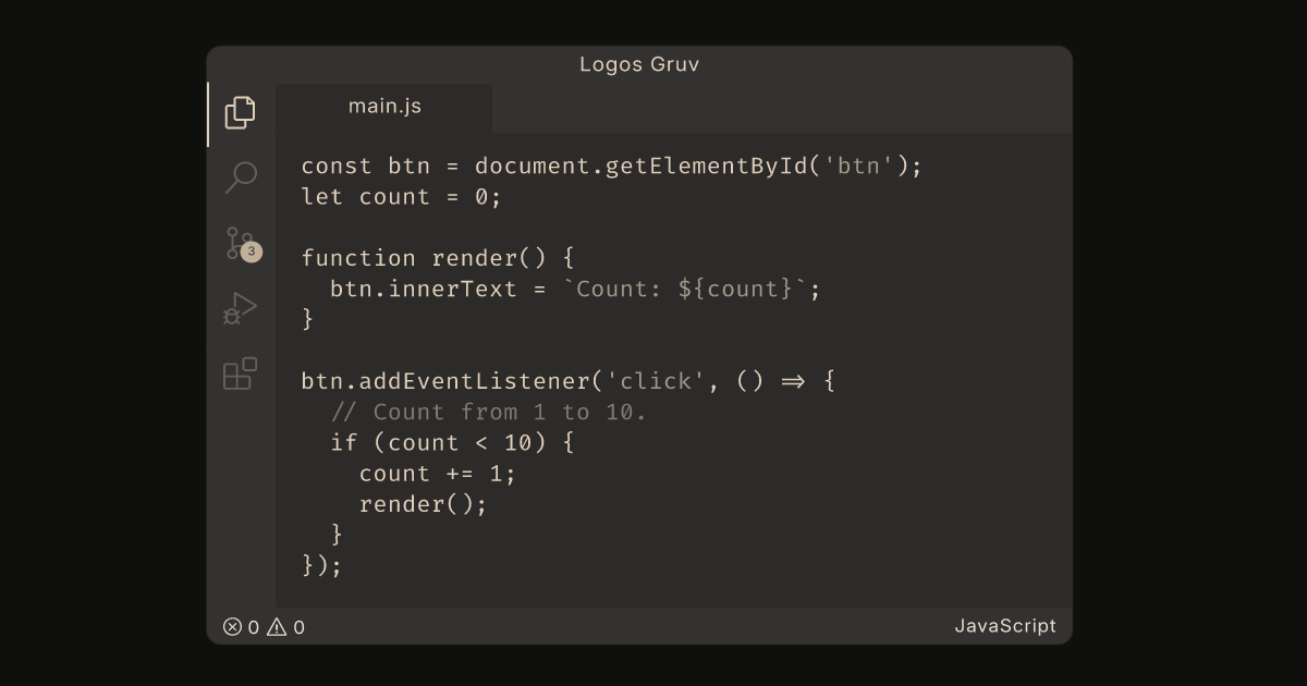 Logos Themes by brendes | VS Code Themes