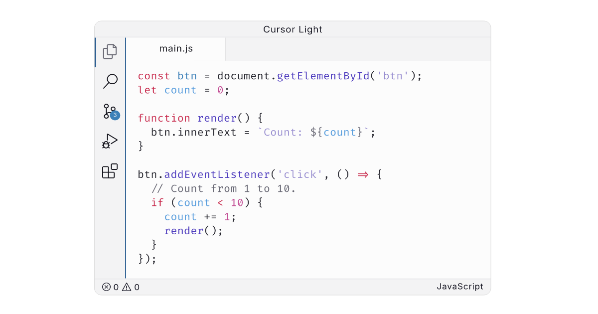 Cursor Themes by cktan21 | VS Code Themes