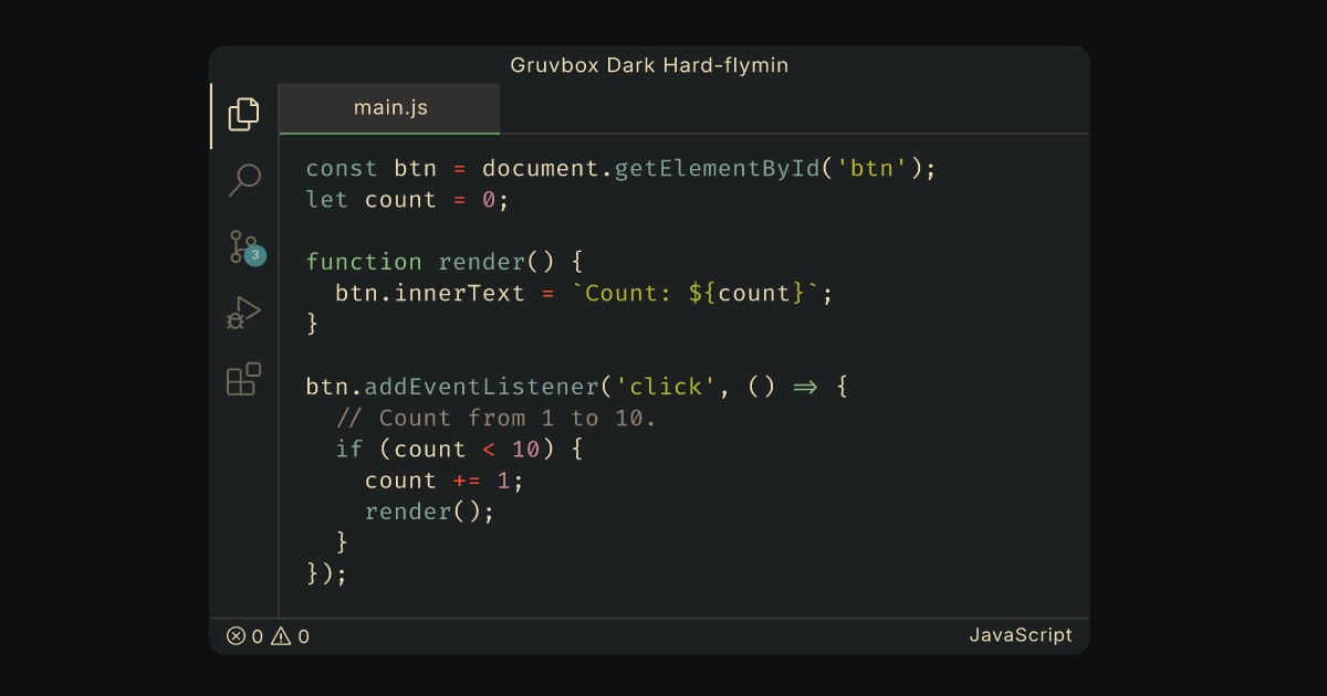 Gruvbox Monokai-pycharm by flymin | VS Code Themes
