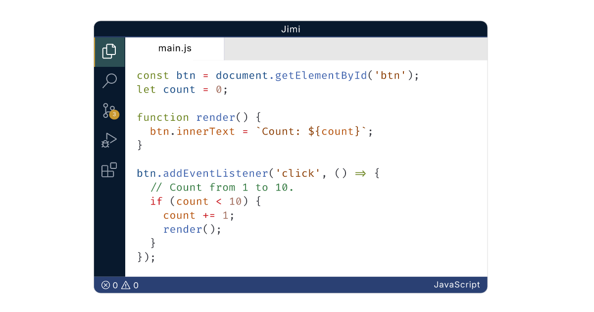 Jimi Theme by grahampfy | VS Code Themes
