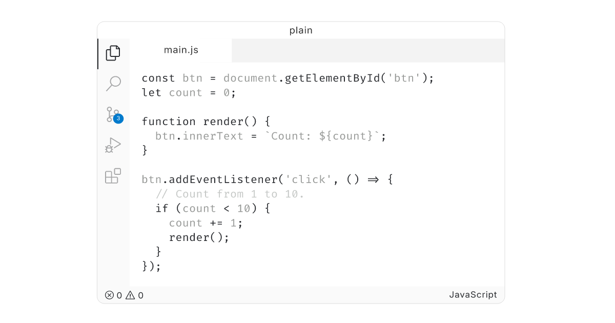 Plain theme by Konstantin Gorodinskiy | VS Code Themes