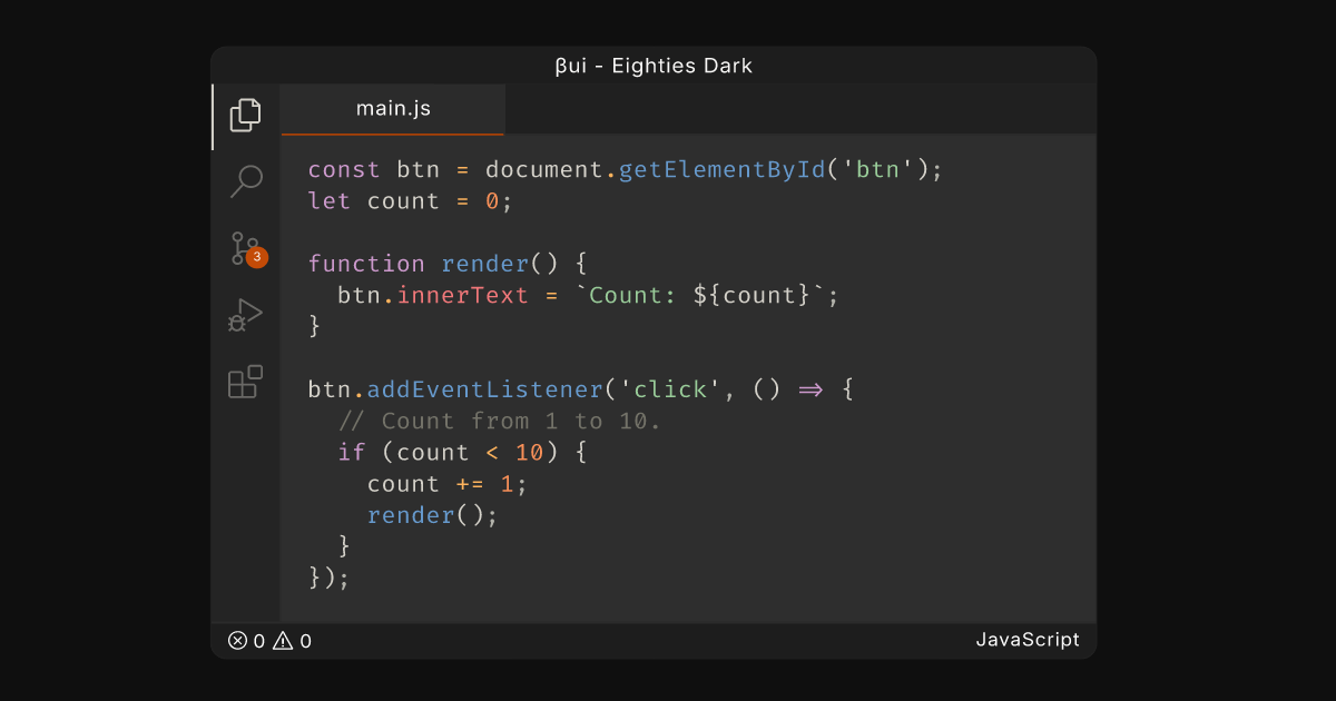 Beautiful UI by swashata | VS Code Themes