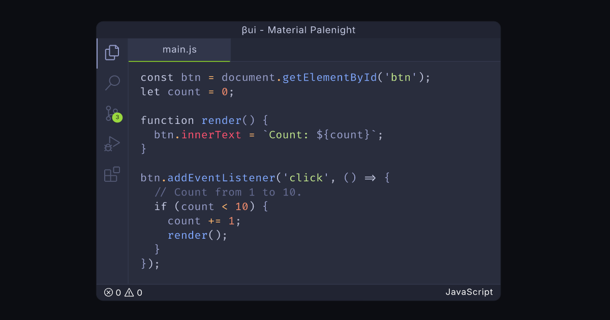 Beautiful UI by swashata | VS Code Themes