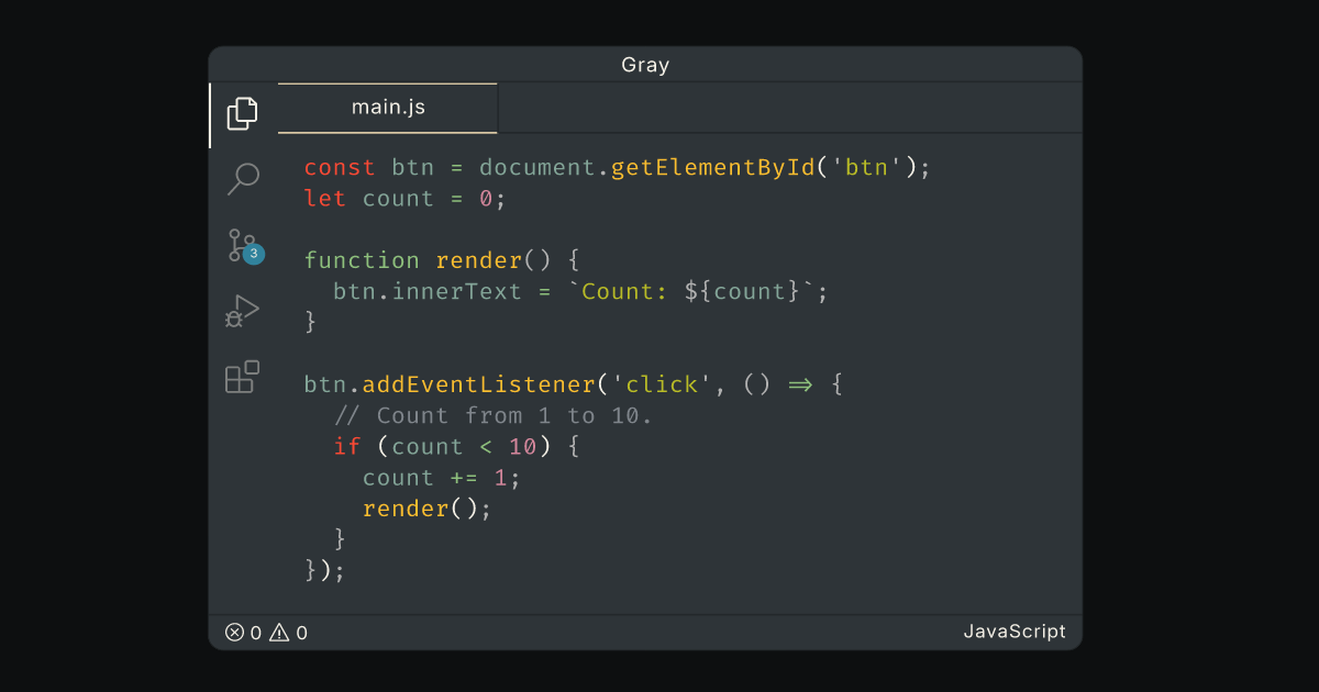 Gary Code Themes V2 by theprogrammergary | VS Code Themes