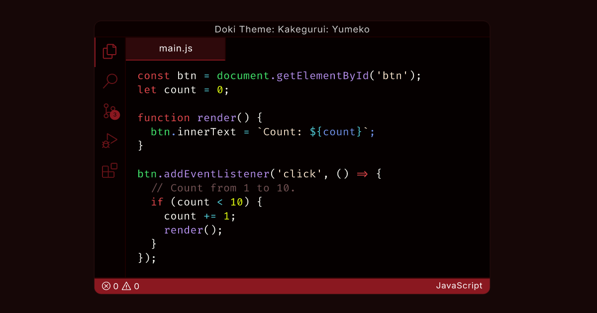 Doki Theme By Unthrottled VS Code Themes Doki Theme By Unthrottled VS Code Themes