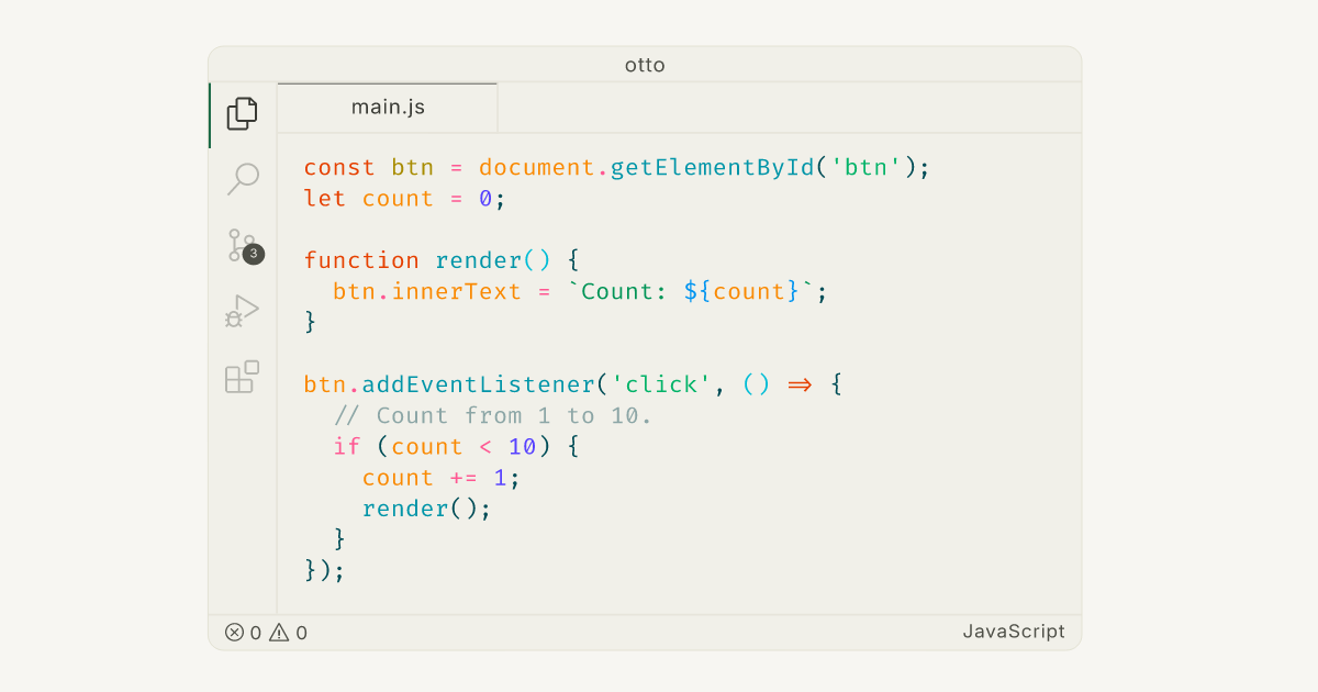 vscode-theme-otto by yo3emite | VS Code Themes