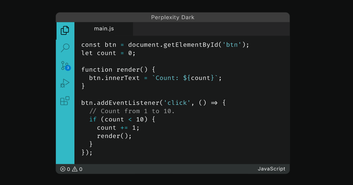 Perplexity Themes by Zaki Ul Hassan | VS Code Themes